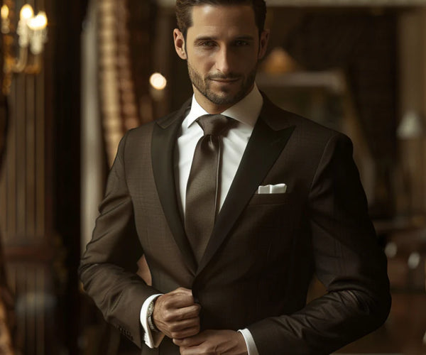 Classic Confidence in a Custom Coffee Brown Suit – Epochtailors